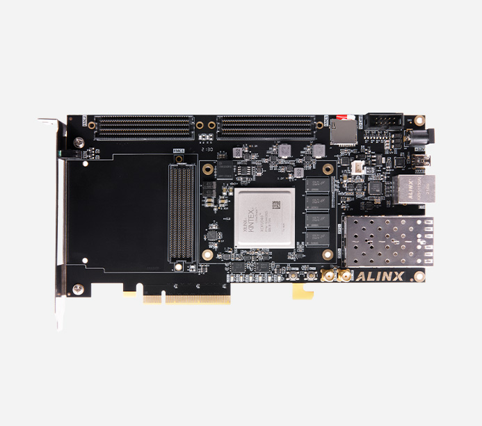 Xilinx Kintex UltraScale FMC HPC PCIE FPGA Development board XCKU040-ALINX