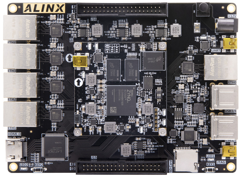 XILINX ZYNQ-7000 多网口 FPGA开发板 XC7Z020 -ALINX 芯驿电子科技（上海）有限公司