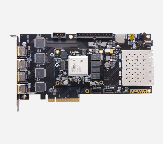 XILINX Kintex-7 4K HDMI PCIe SFP FPGA Development Board XC7K325 -ALINX