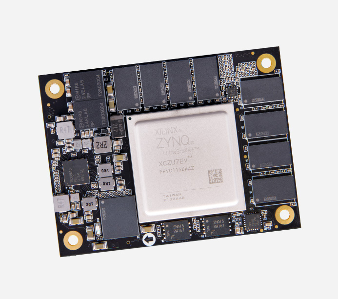 Xilinx Zynq UltraScale+ MPSoC SOM FPGA Core Board AI XCZU7EV-ALINX