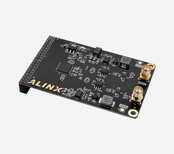 Dual Channel 65MSPS 12bit AD Analog digital signal conversion module ...