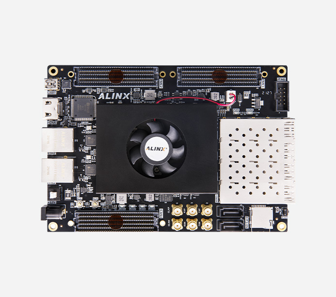 Xilinx Kintex UltraScale FMC HPC Optical fiber FPGA Development board ...