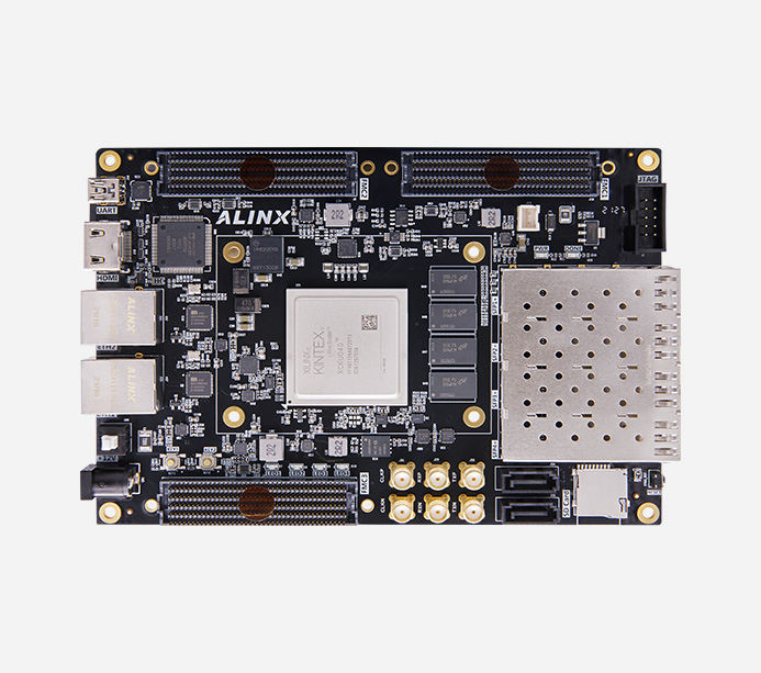 Xilinx Kintex UltraScale FMC HPC Optical fiber FPGA Development board ...