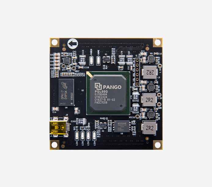 紫光同创 Logos PGL50G FPGA 核心板 国产视频图像处理 P50G-ALINX 芯驿电子科技（上海）有限公司