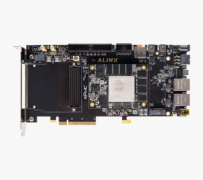 AMD Xilinx Zynq UltraScale+ MPSoC PCIE AI FPGA开发板 XCZU11EG Z11-P-ALINX ...