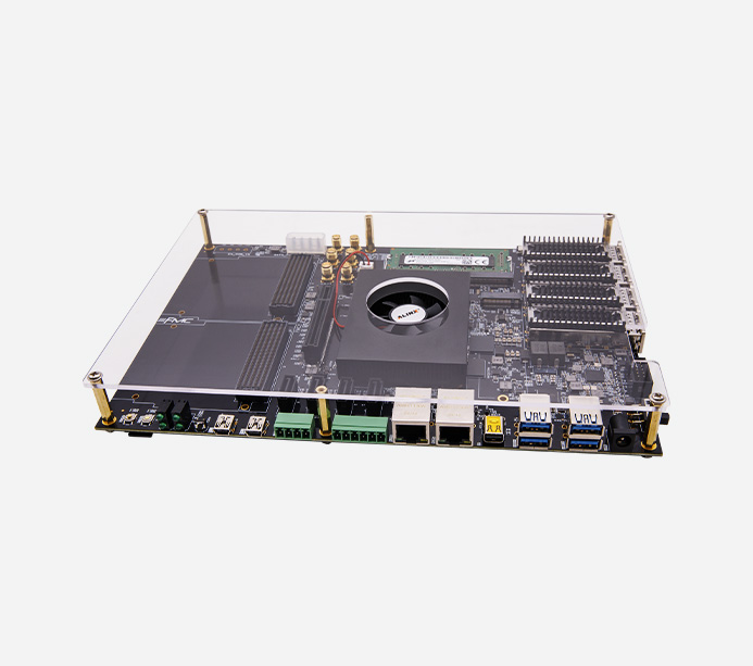Xilinx Zynq UltraScale+ MPSoC AI 100G Optical fiber HPC FPGA Core Board ...