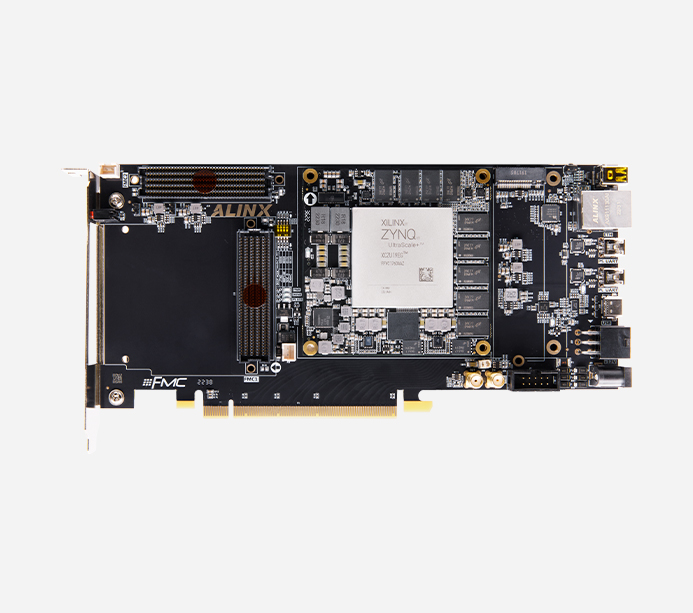 Xilinx Zynq UltraScale+ MPSoC PCIE AI FPGA 开发板 XCZU19EG Z19-P-ALINX 芯驿 ...