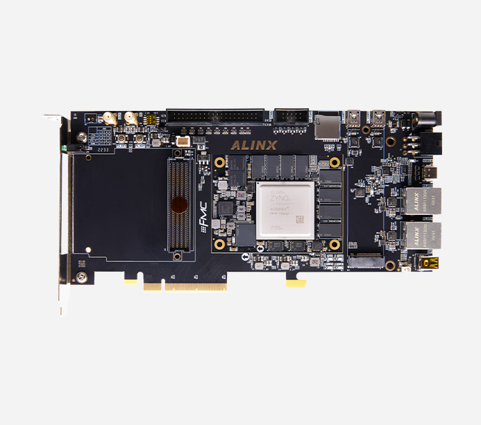 AMD Xilinx Zynq UltraScale+ MPSoC PCIE AI FPGA开发板 ZU7EV XCZU7EV Z7-P ...