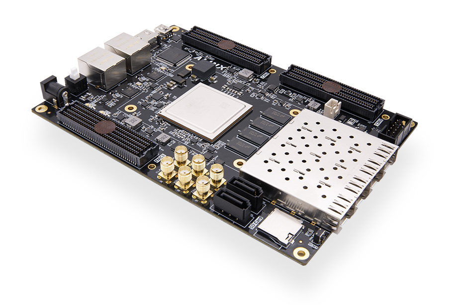 Xilinx Kintex UltraScale FMC HPC PCIE 光纤 FPGA开发板 XCKU040-ALINX 芯驿电子科技 ...