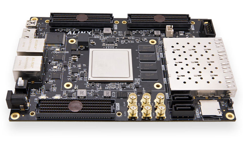 Xilinx Kintex UltraScale FMC HPC 光纤 FPGA 开发板 XCKU040 AXKU040-ALINX - 芯驿 ...