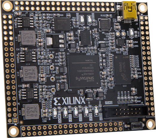 ALINX Xilinx FPGA 核心板 Spartan-6 DDR3 XC6SLX16 AC616B-ALINX - 芯驿电子科技（上海 ...