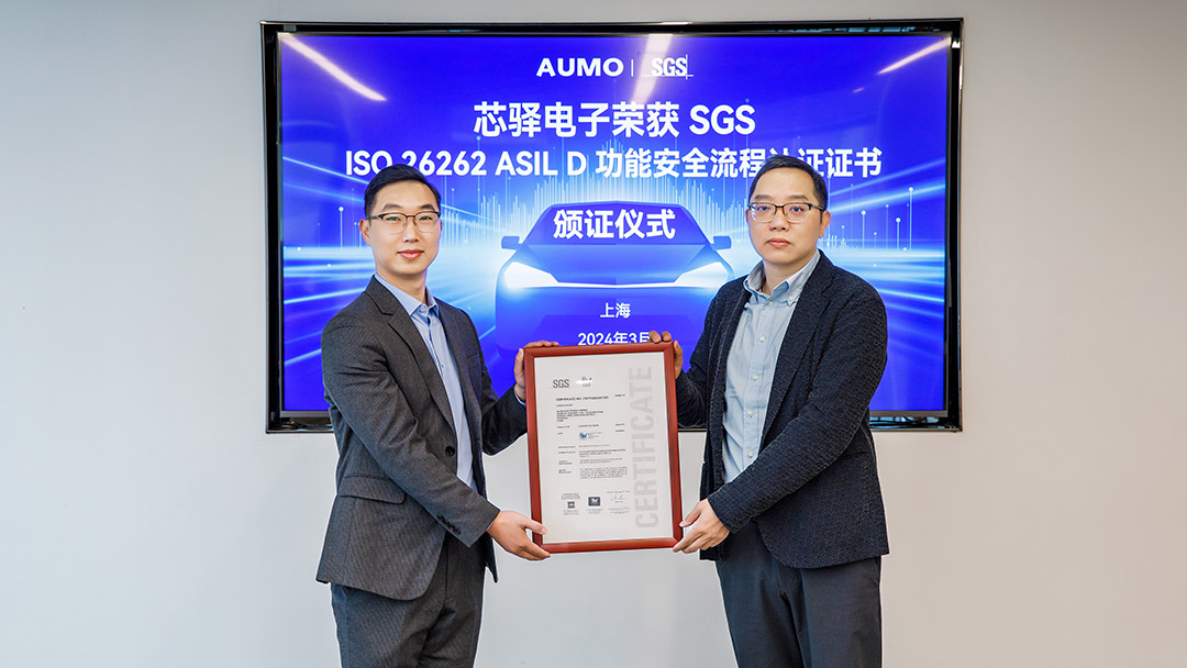 Good news | ALINX AUMO has obtained the highest ASIL D certification ...